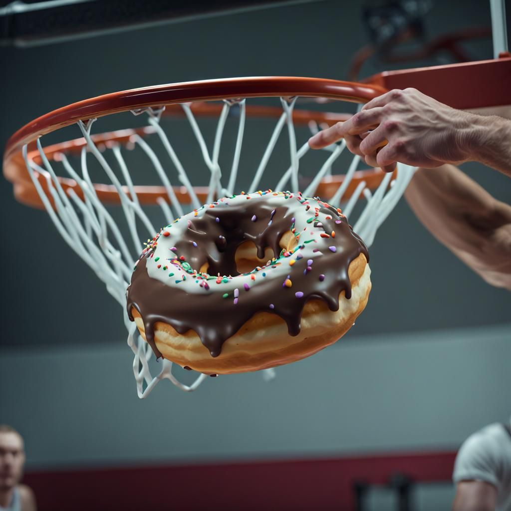 Dunkin Donut III - AI Generated Artwork - NightCafe Creator