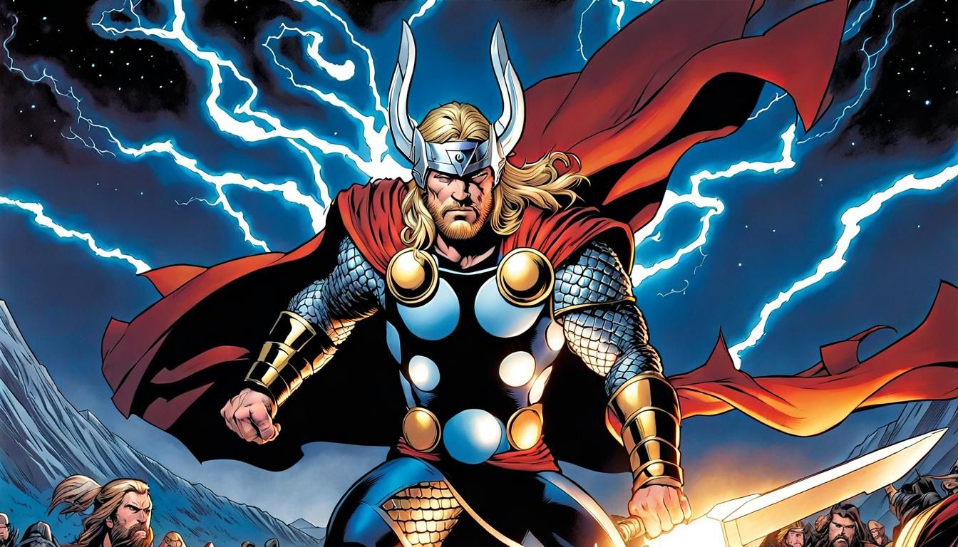Thor 4 - AI Generated Artwork - NightCafe Creator
