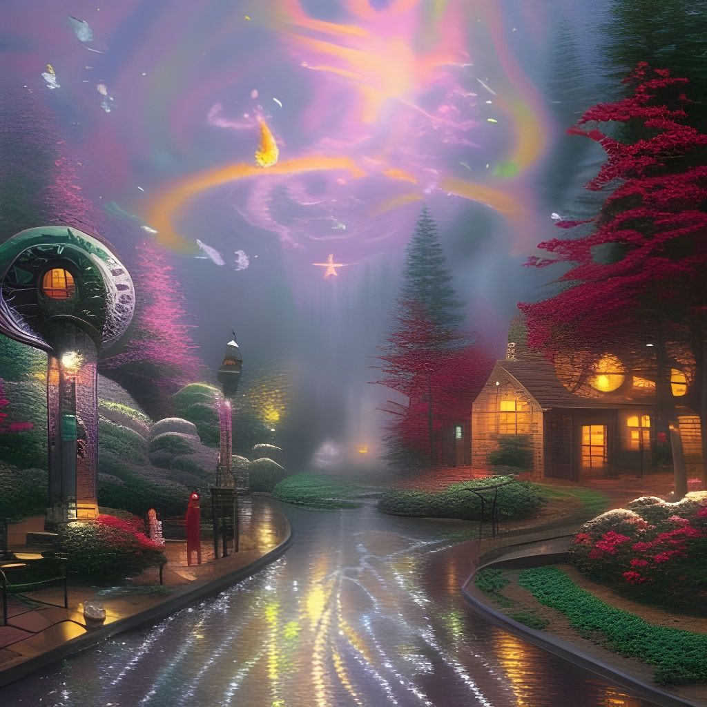 Magic wonderland - AI Generated Artwork - NightCafe Creator