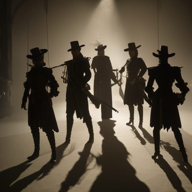 shadow bandits - AI Generated Artwork - NightCafe Creator