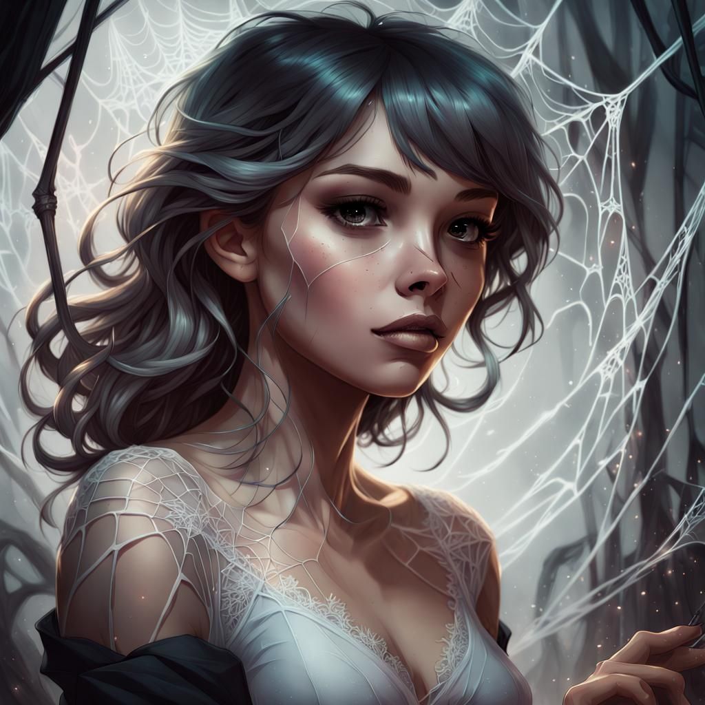 Spiderweb - AI Generated Artwork - NightCafe Creator