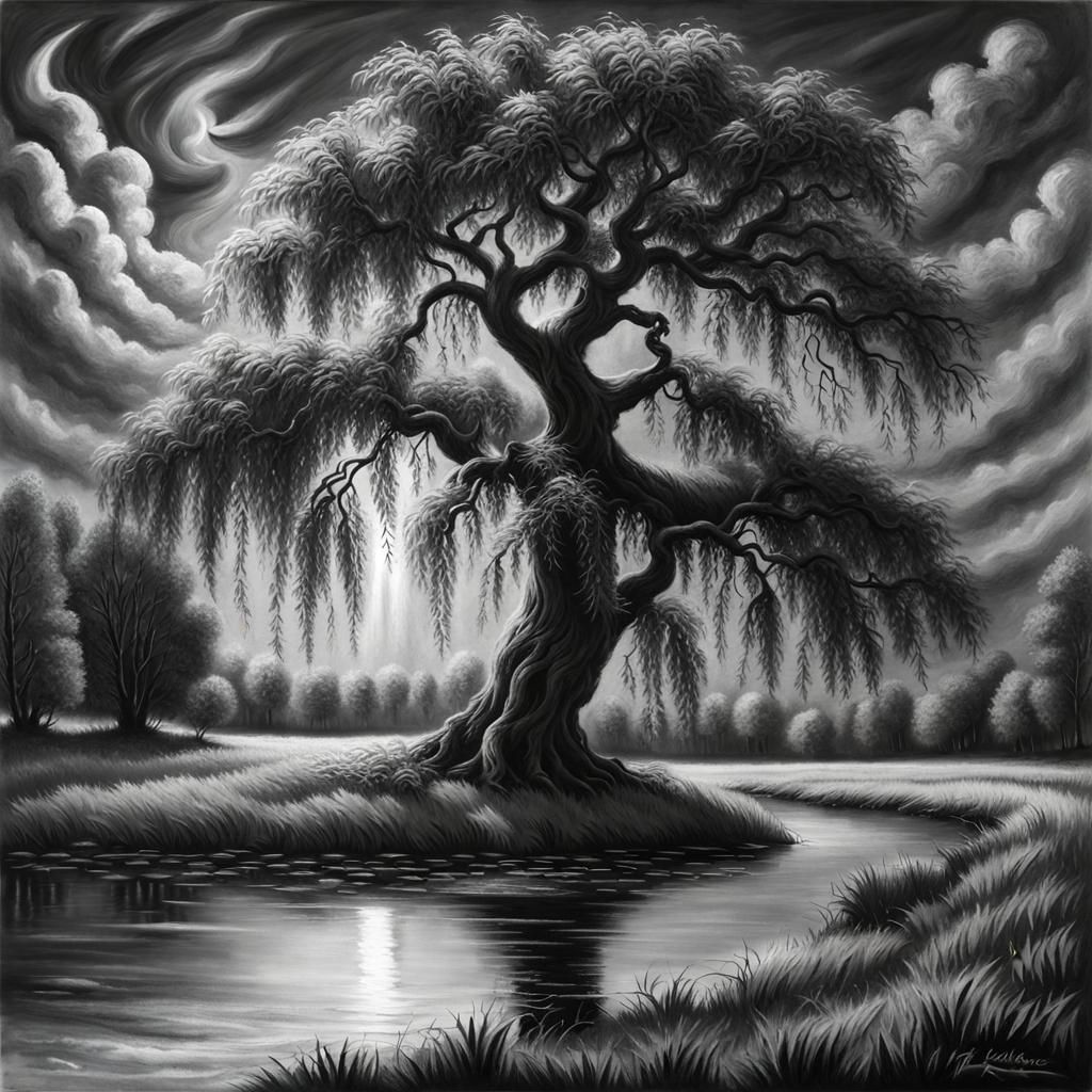 midnight meadow - AI Generated Artwork - NightCafe Creator