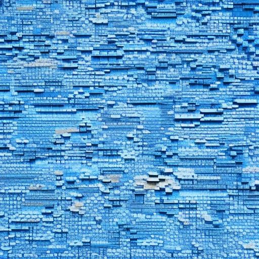 Lego Ocean - AI Generated Artwork - NightCafe Creator