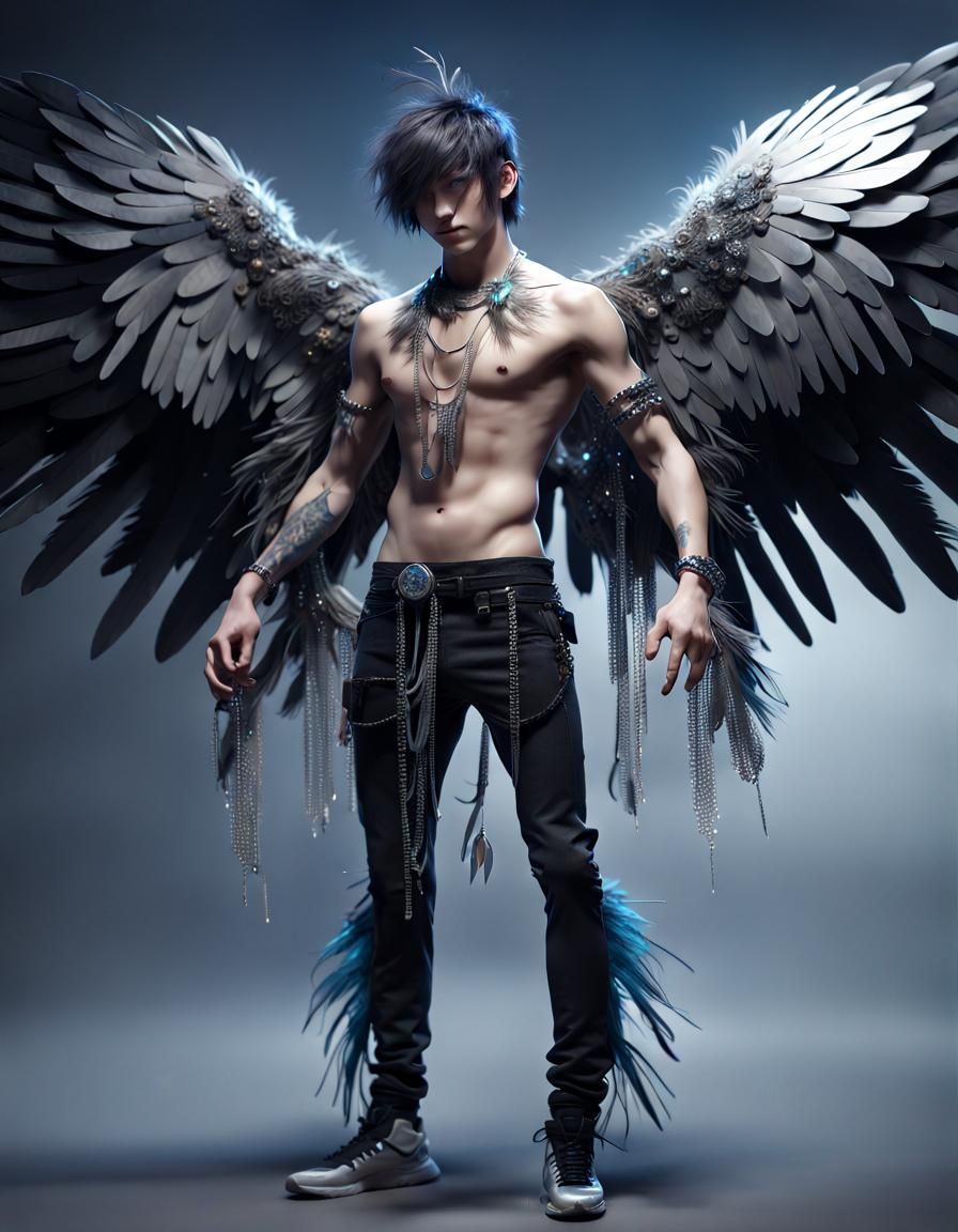 Young Raven 4 - AI Generated Artwork - NightCafe Creator