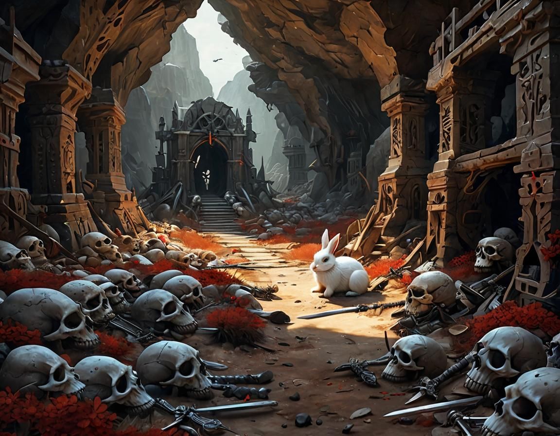 better, not natural cave, I give up this Monthy Python Rabbit of ...