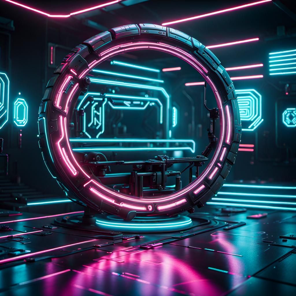 Led PortaL - AI Generated Artwork - NightCafe Creator