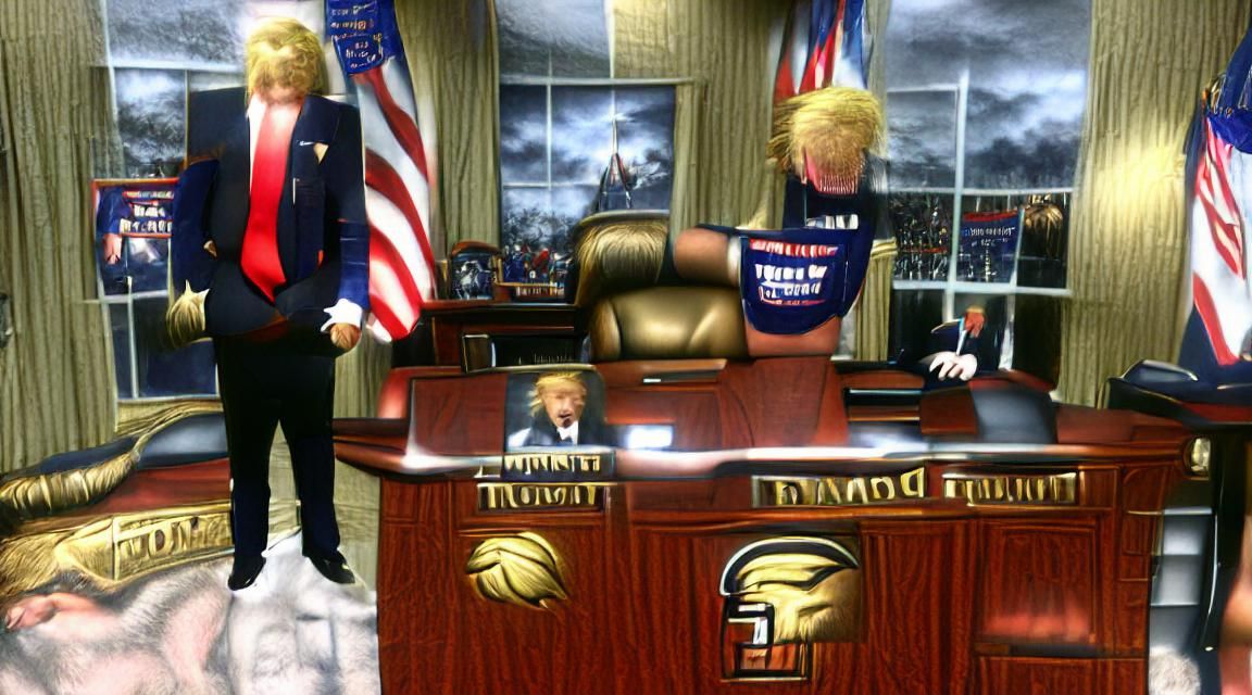 Donald Trump for President - AI Generated Artwork - NightCafe Creator