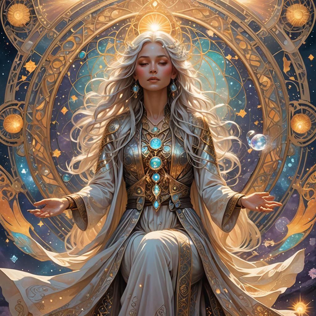 Astral Woman 3 - AI Generated Artwork - NightCafe Creator
