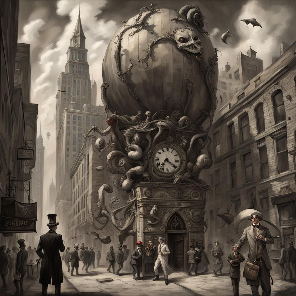 City of Slow Shadows: Wall Street - AI Generated Artwork - NightCafe ...