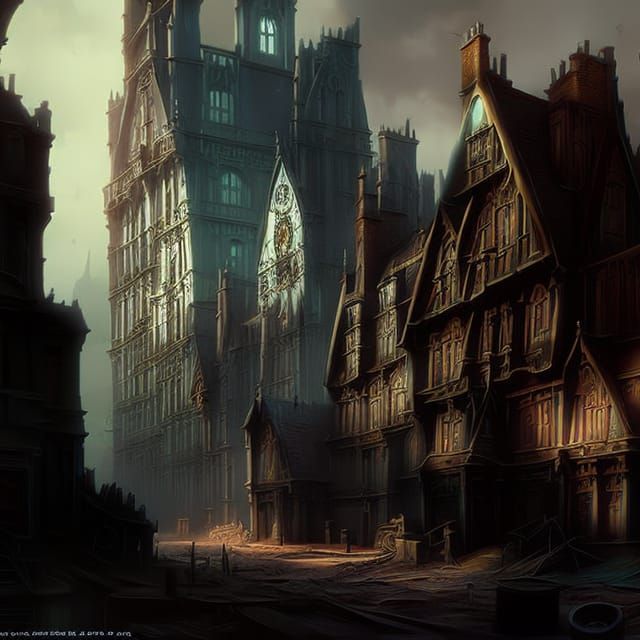 Victorian London 5 - AI Generated Artwork - NightCafe Creator