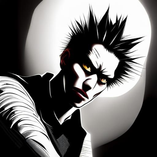 Ryuk (Spin Off) - AI Generated Artwork - NightCafe Creator