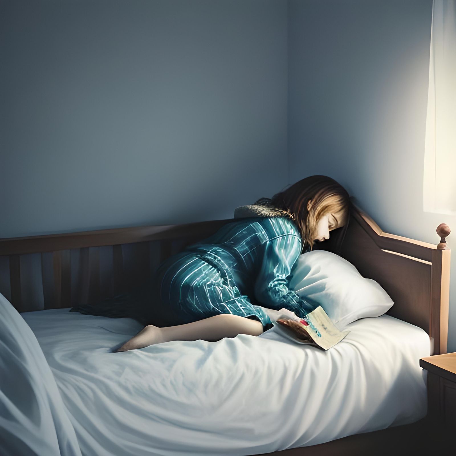 waking from a nightmare only to find you are still dreaming - AI ...