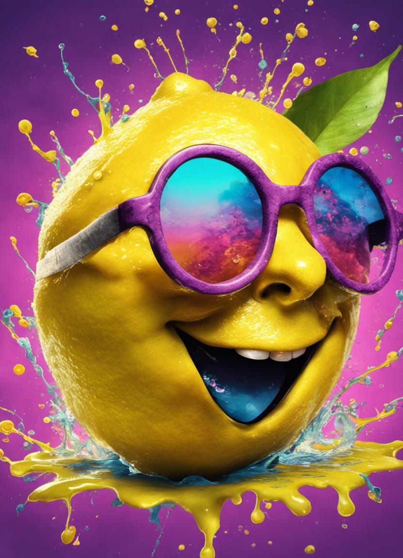 Creepy Lemon Man - AI Generated Artwork - NightCafe Creator
