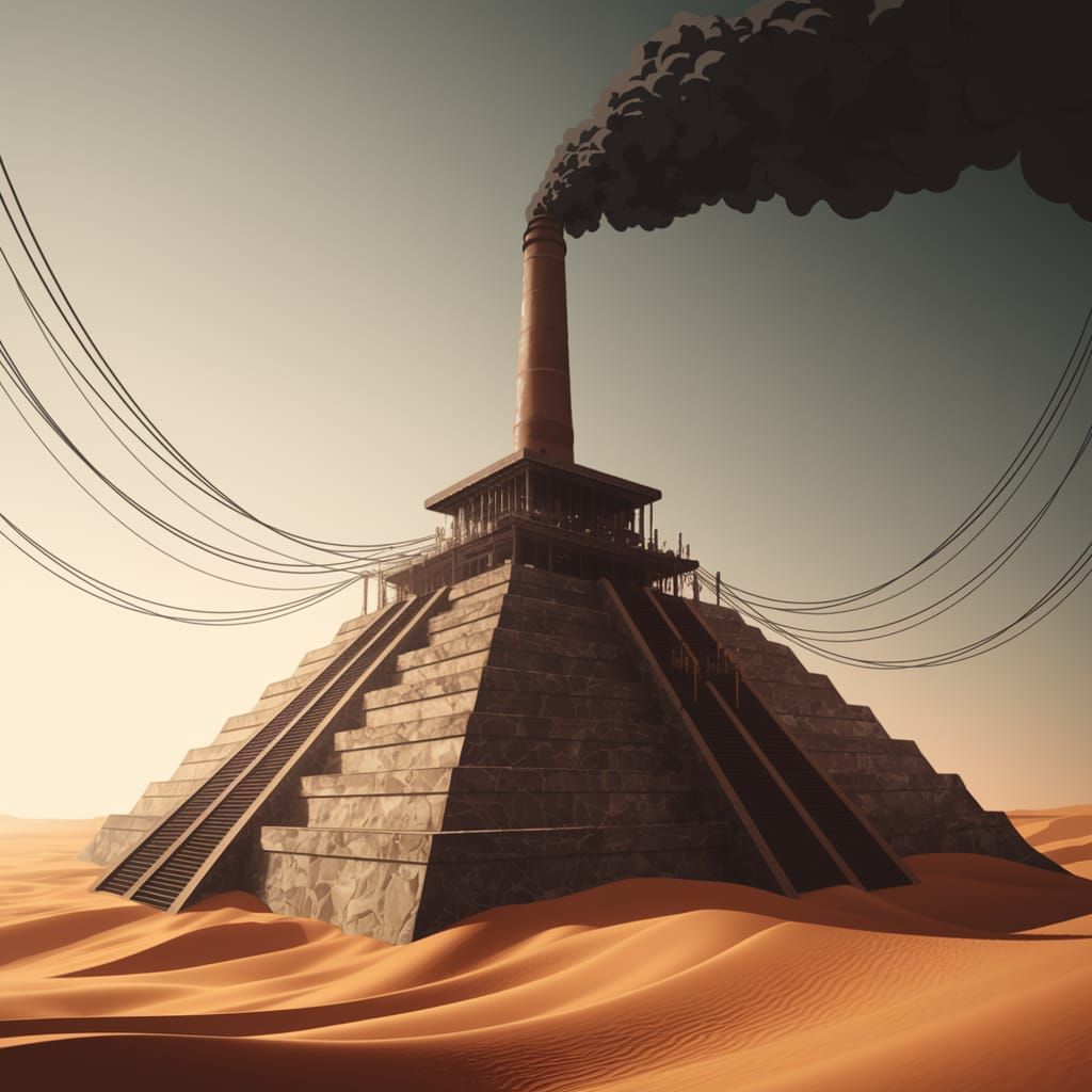 information bit: pyramids are elements of prehistoric electrical power ...