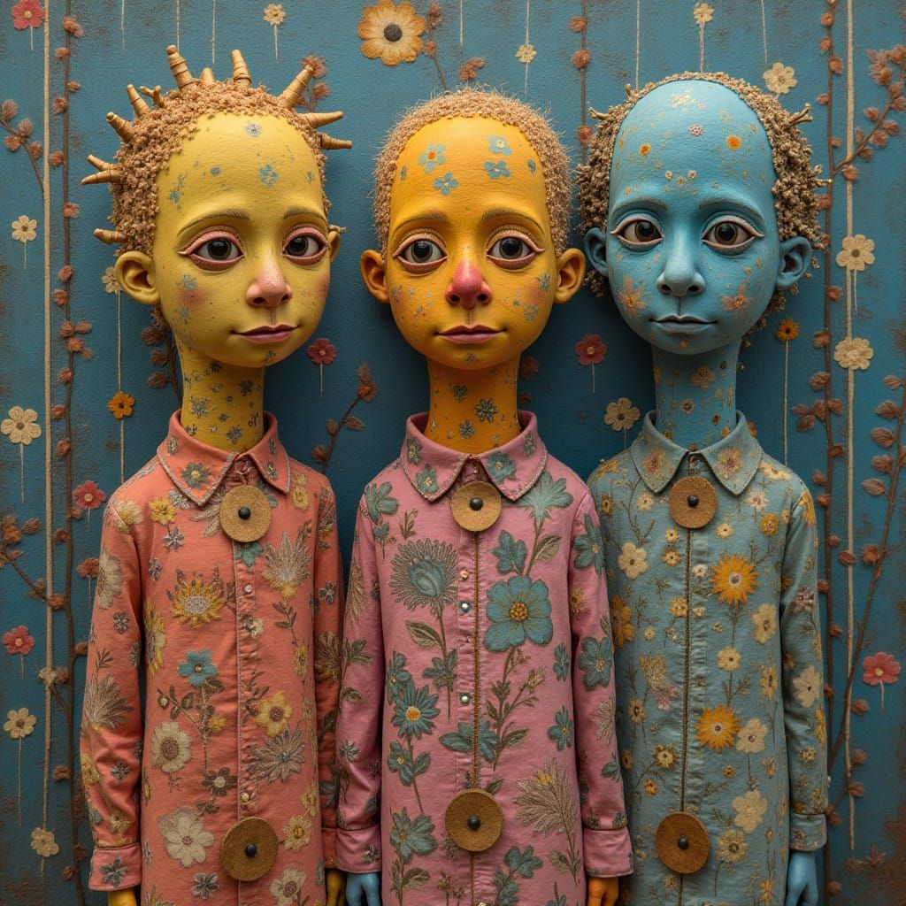 Humans are made of cloth - Fabricated Human Forms in Surreal...