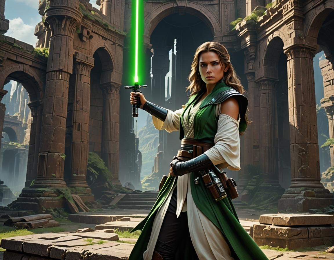 Jedi knight - AI Generated Artwork - NightCafe Creator