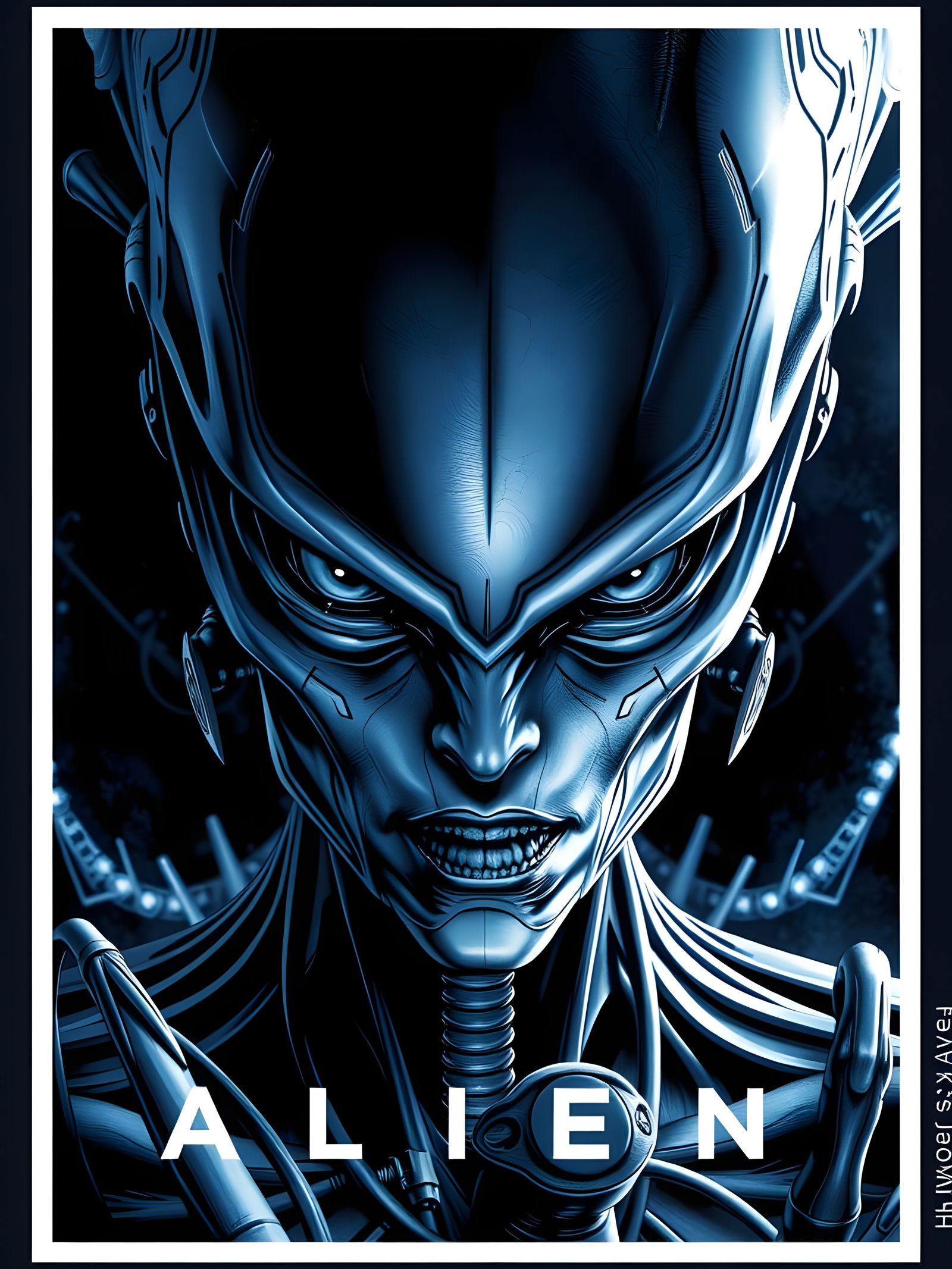 H.R. Giger's Alien Queen (Graphic Novel Cover)