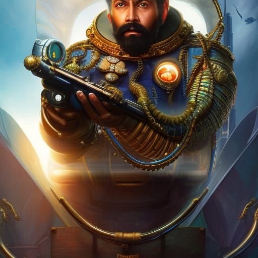 Captain Nemo - AI Generated Artwork - NightCafe Creator