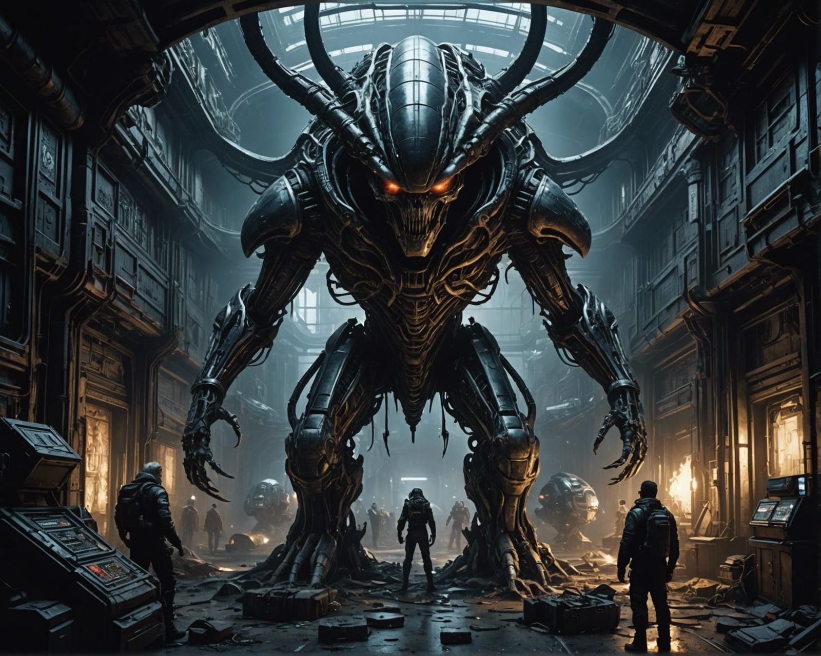 otherworldy frightening awe-inducing breathtaking alien, science ...