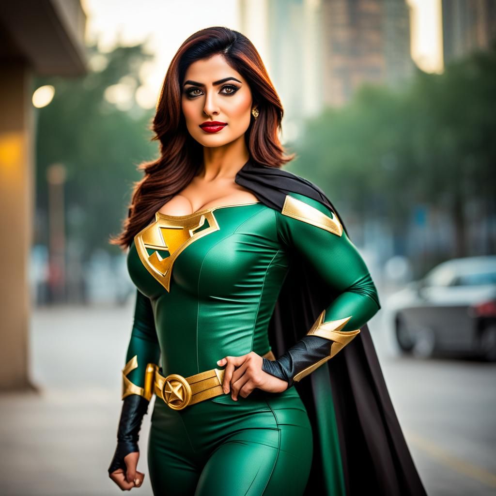 Sentinel Starlight: Pakistani superhero (series) - AI Generated Artwork ...