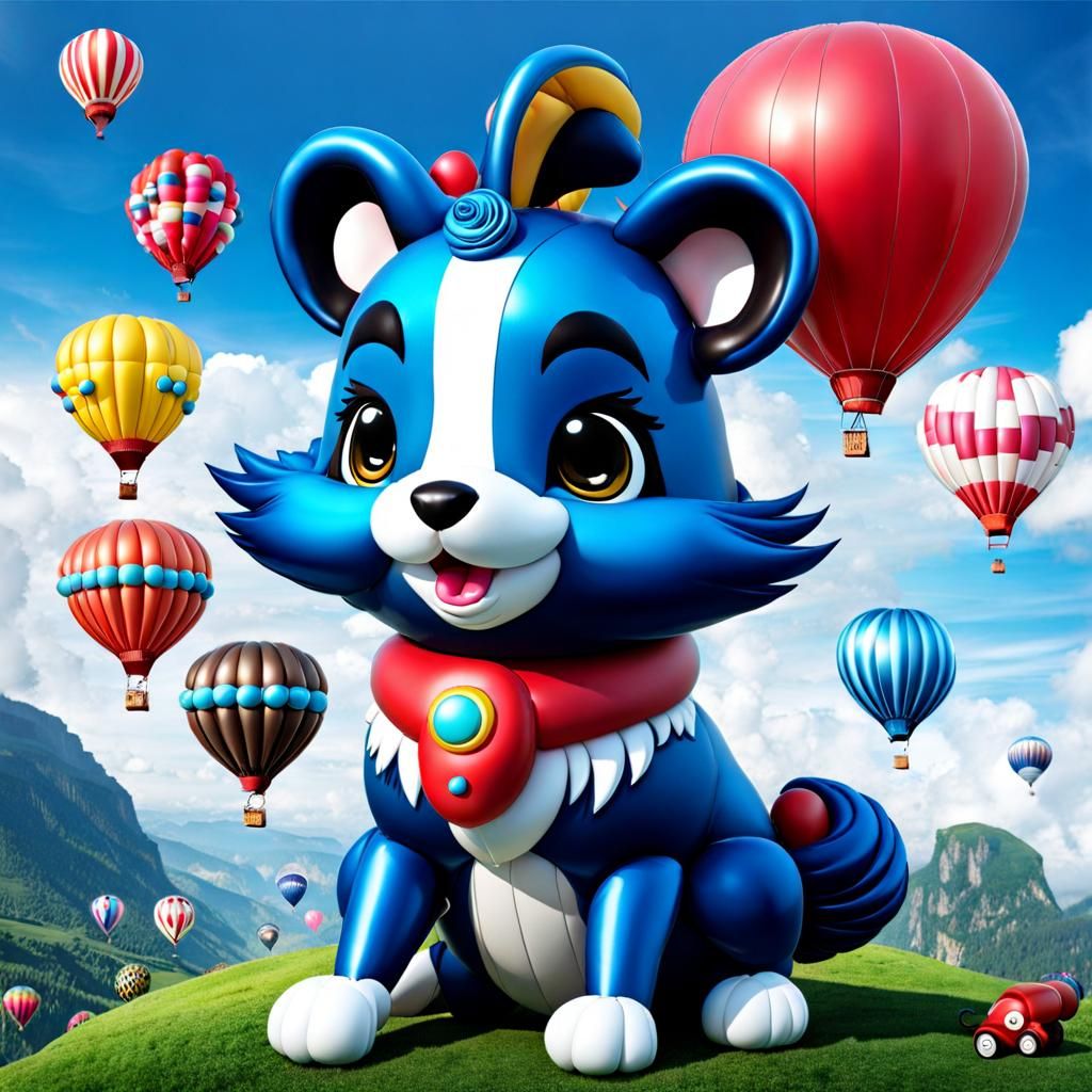 Balloons Animal - AI Generated Artwork - NightCafe Creator