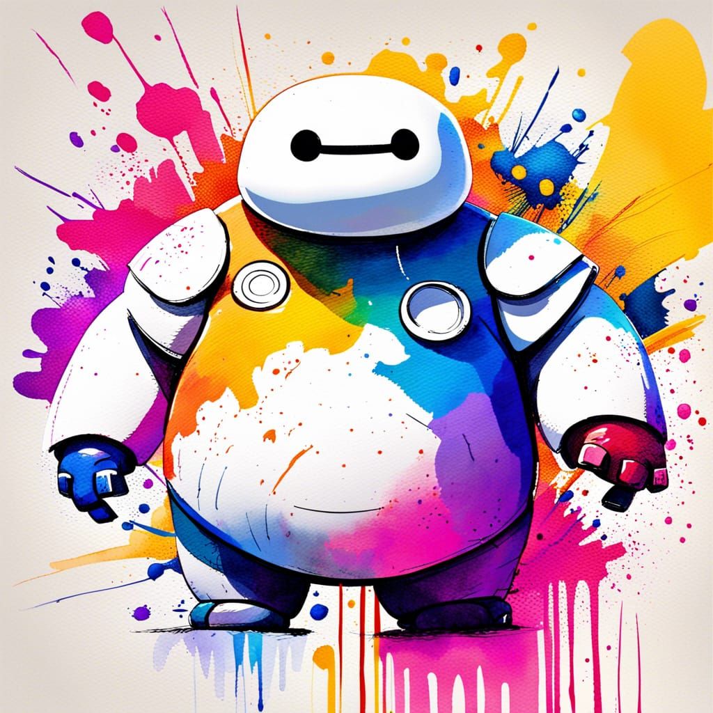 Baymax The Wondrous - AI Generated Artwork - NightCafe Creator