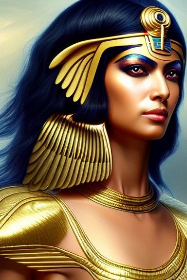 Egyptian Gods: Iset : r/nightcafe