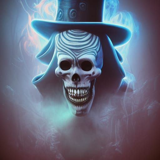 Baron Samedi - AI Generated Artwork - NightCafe Creator