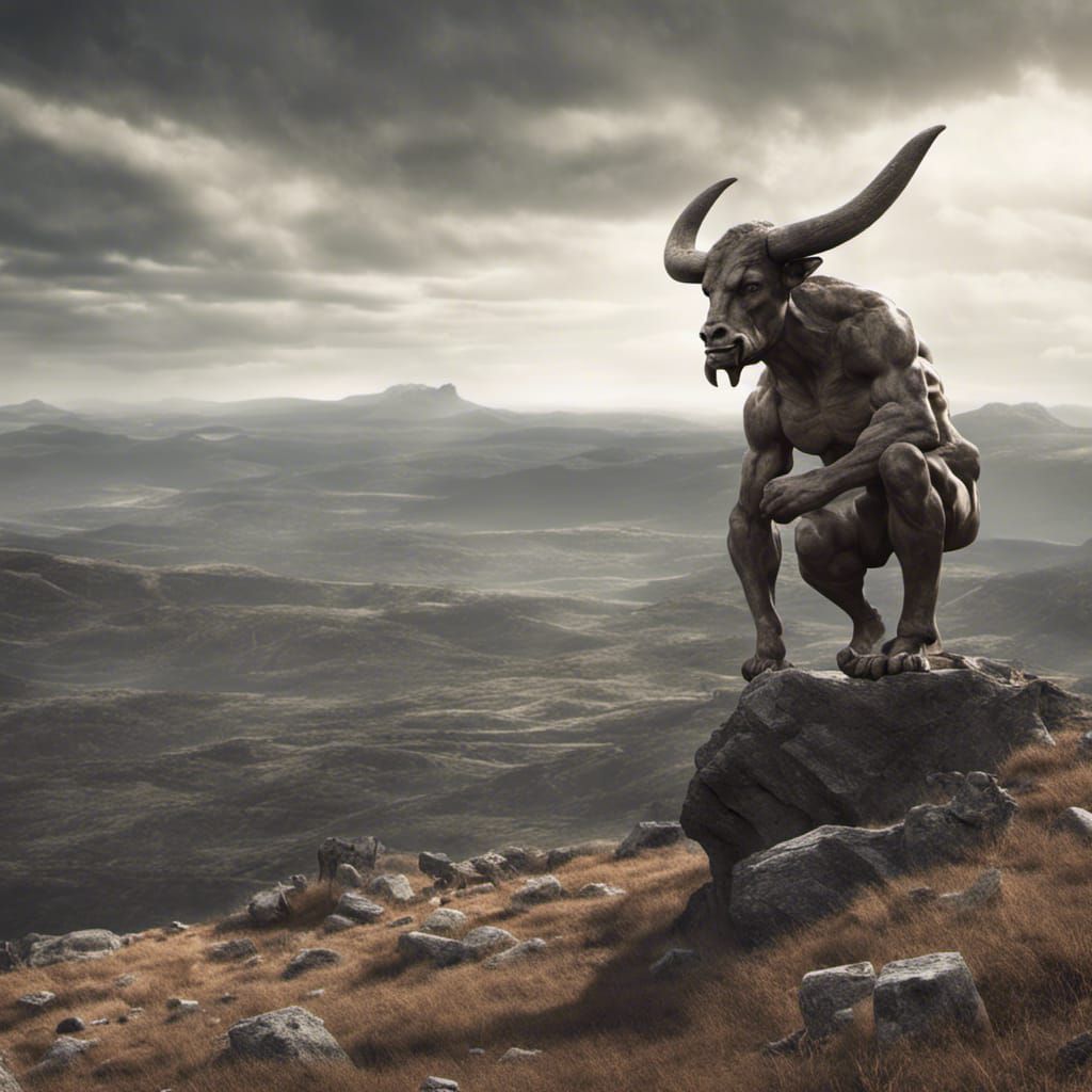 Minotaur - AI Generated Artwork - NightCafe Creator