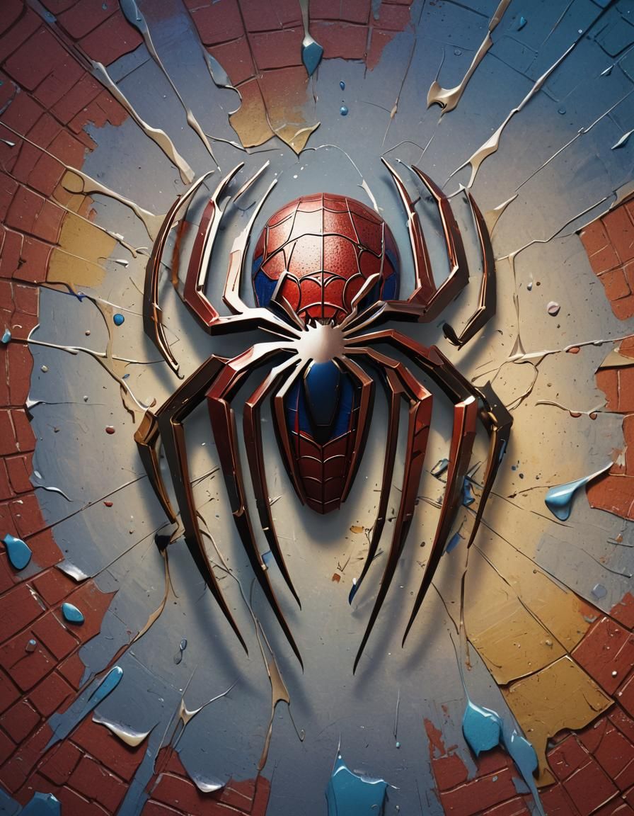 Spider-Man symbol - AI Generated Artwork - NightCafe Creator