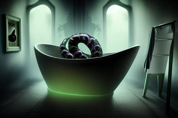 Slithered from the Drain - AI Generated Artwork - NightCafe Creator