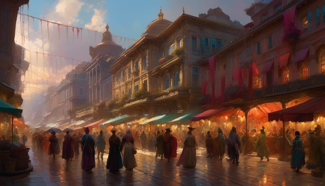 City Scenes (+S2) - AI Generated Artwork - NightCafe Creator