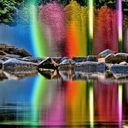 Rainbows Filter - AI Generated Artwork - NightCafe Creator