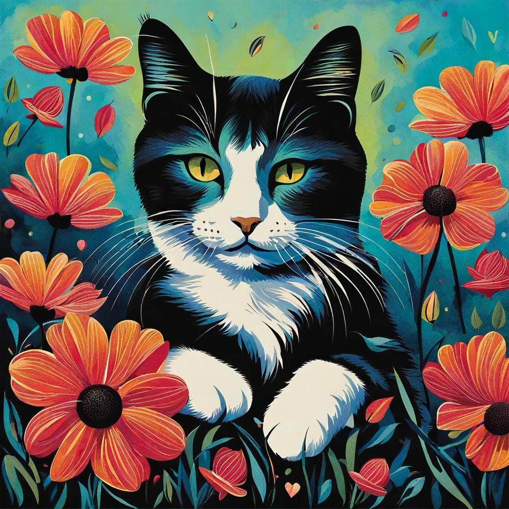 Norman Lewis, Norman Wilfred Lewis - AI Generated Artwork - NightCafe Creator