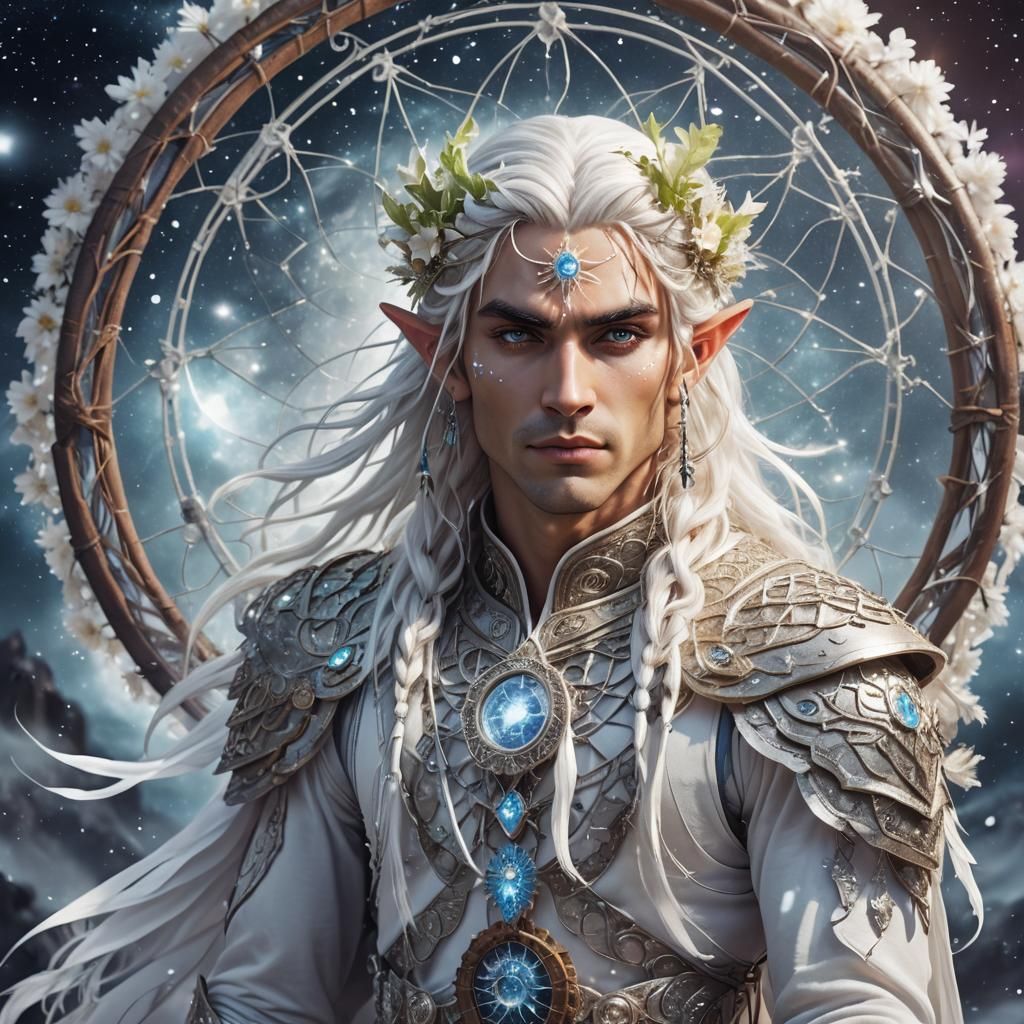 Snow Elf warrior - AI Generated Artwork - NightCafe Creator