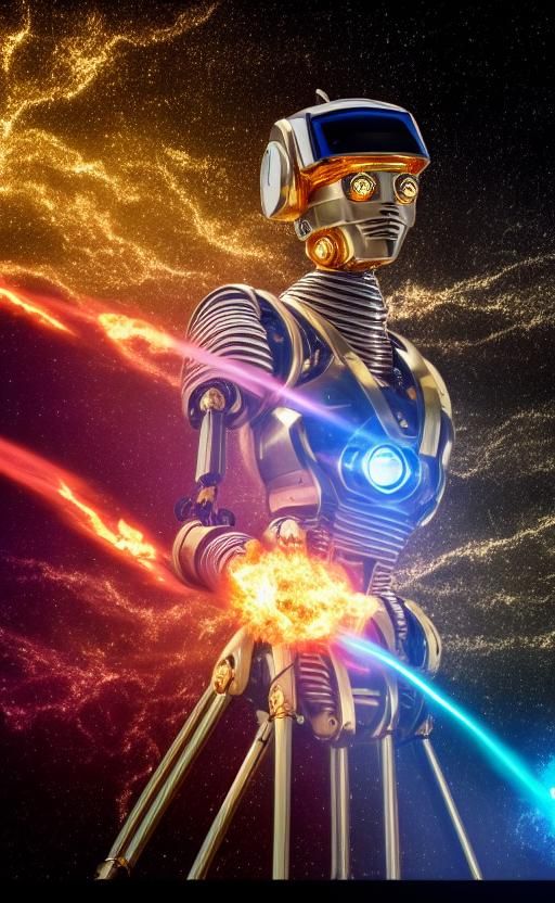 Galactic battle sky wars as seen through the space time portal where ...