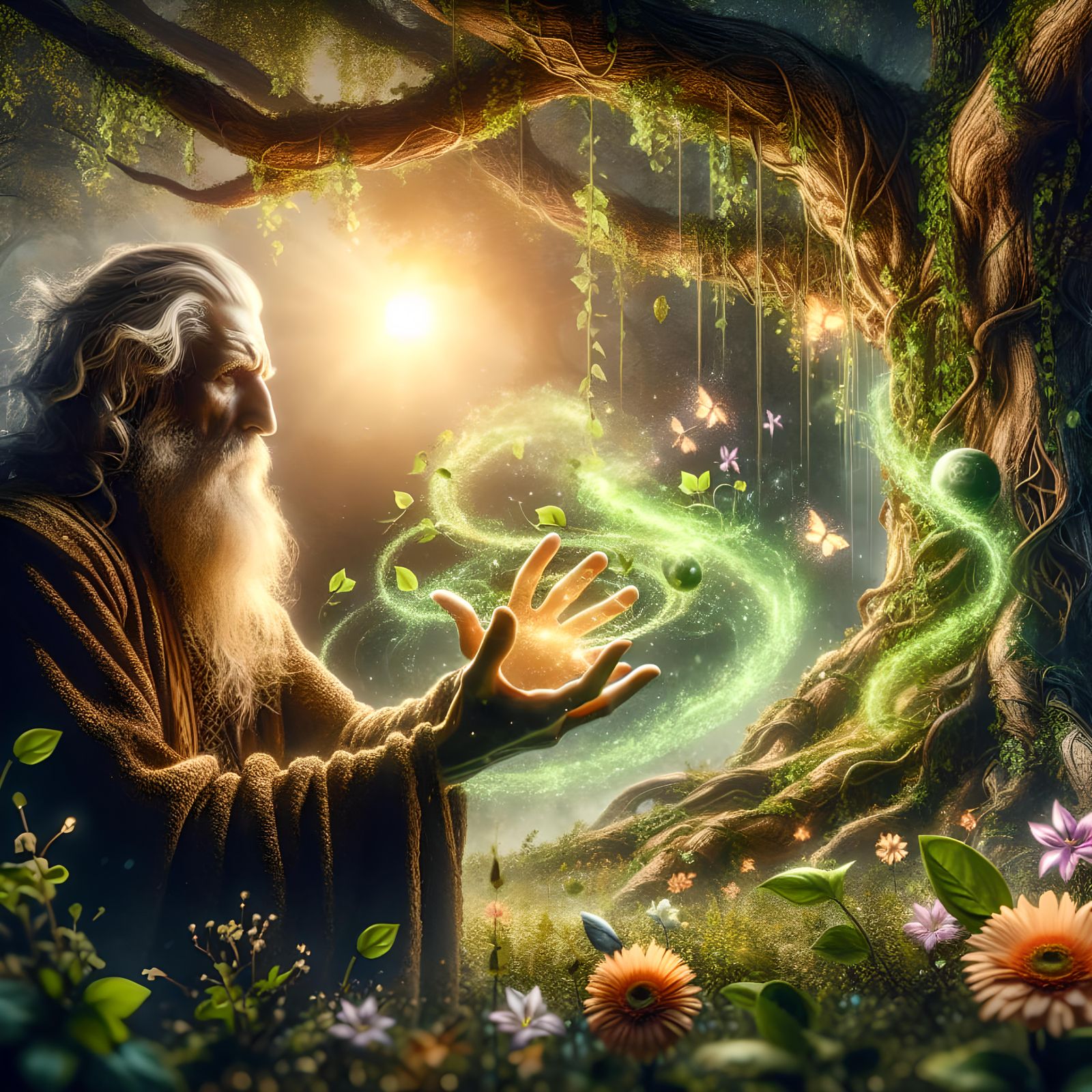 The Botanist - AI Generated Artwork - NightCafe Creator