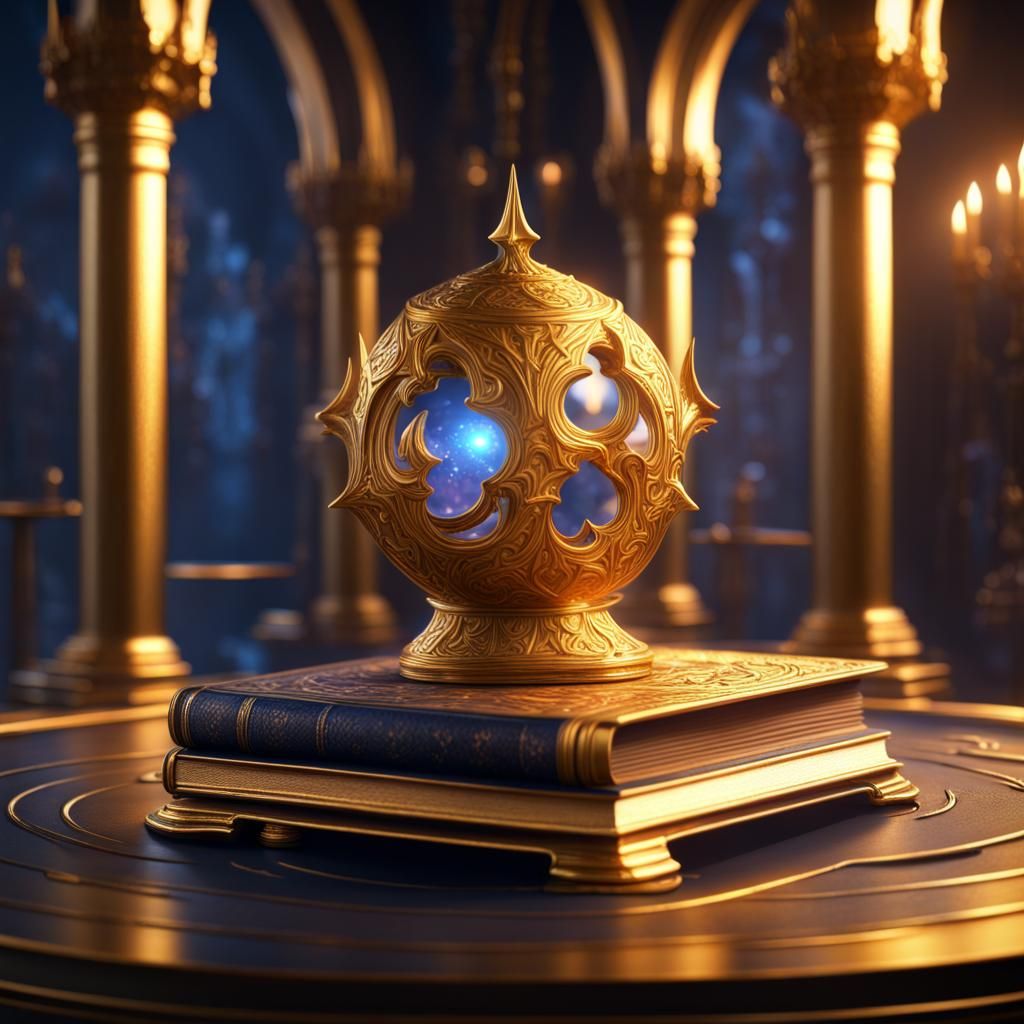 Wizard Magical Object - AI Generated Artwork - NightCafe Creator