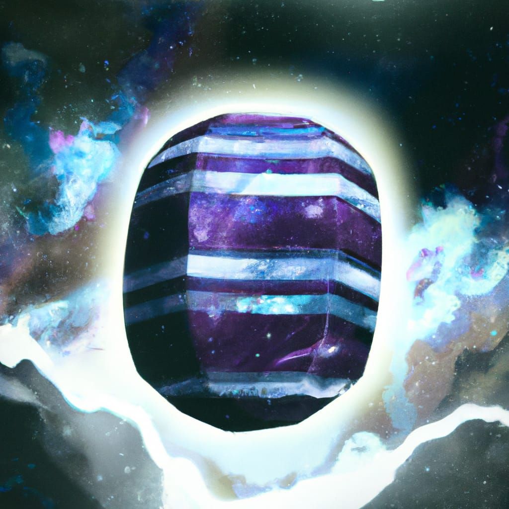 Hyperdimensional Space Onyx - AI Generated Artwork - NightCafe Creator