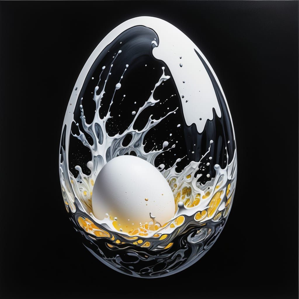 Egg - AI Generated Artwork - NightCafe Creator