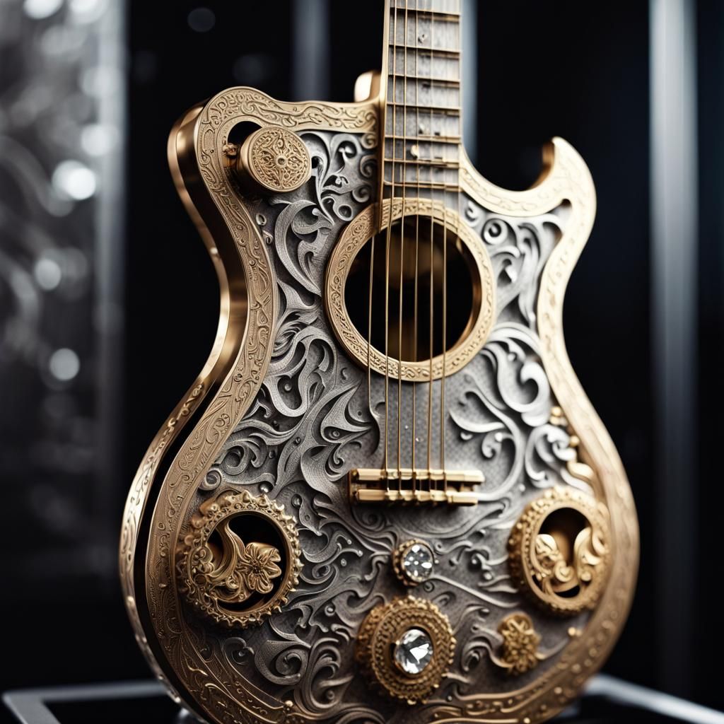 Guitar - AI Generated Artwork - NightCafe Creator