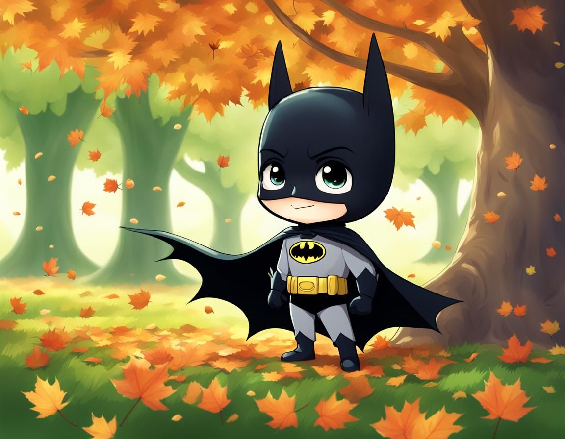 Batman in Fall - AI Generated Artwork - NightCafe Creator