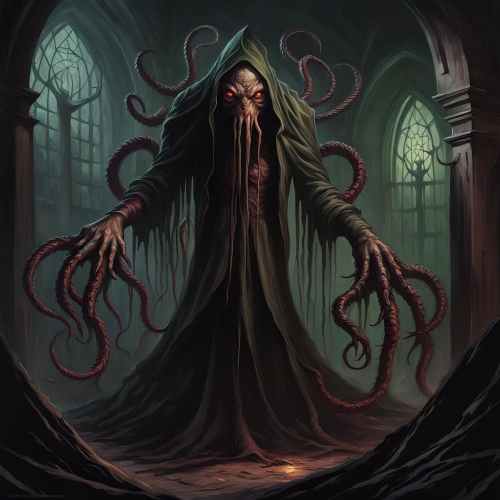 Lovecraftian eldritch horror - AI Generated Artwork - NightCafe Creator