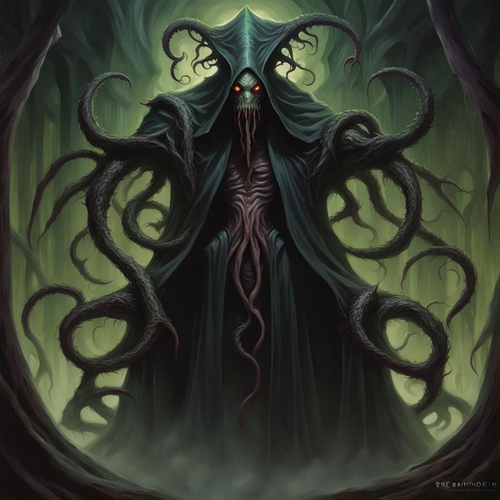 Lovecraftian eldritch horror - AI Generated Artwork - NightCafe Creator