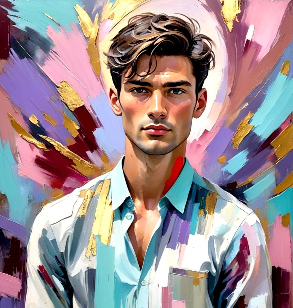 HANDSOME BRUNETTE MEN 75 - HANDSOME BRUNETTE MEN 75