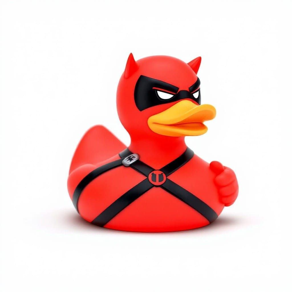 dare devil rubber duck from marvel - dare devil rubber duck ...