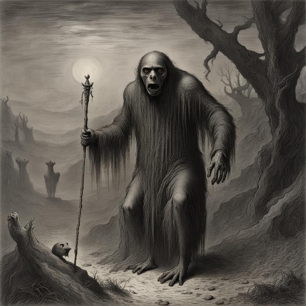 Yowie - AI Generated Artwork - NightCafe Creator