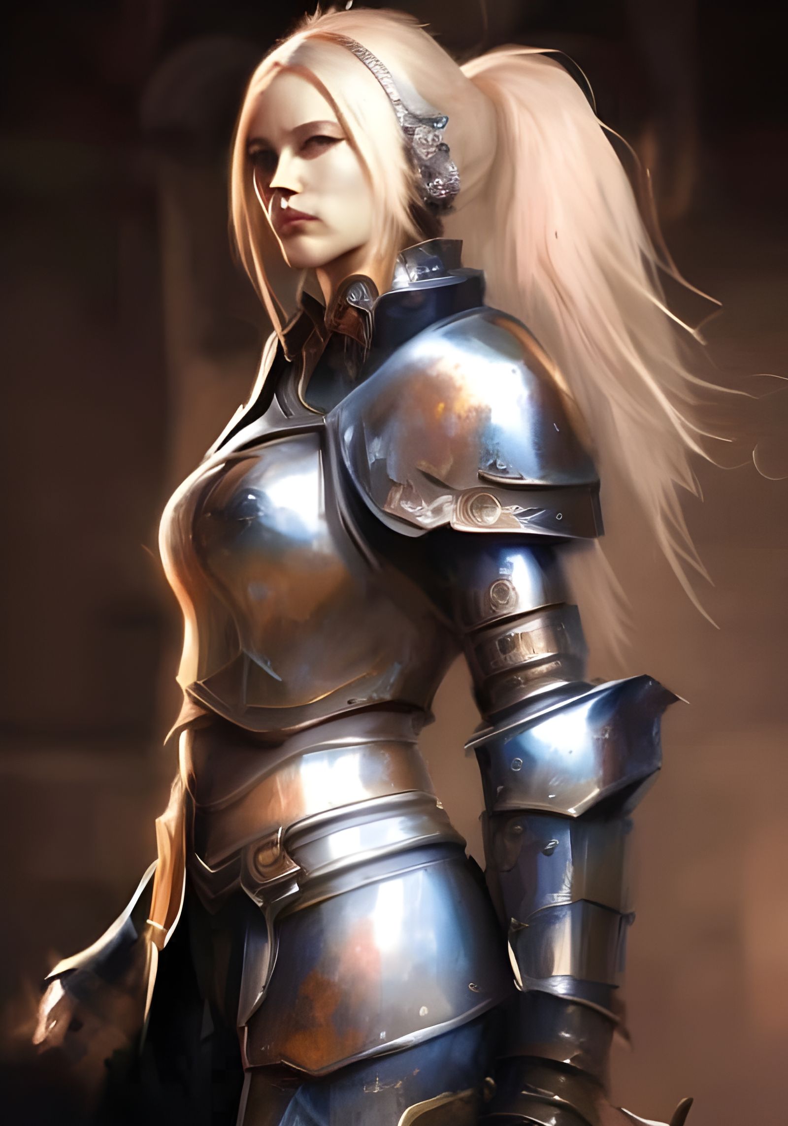 Lady Seraphina Blackthorn - AI Generated Artwork - NightCafe Creator