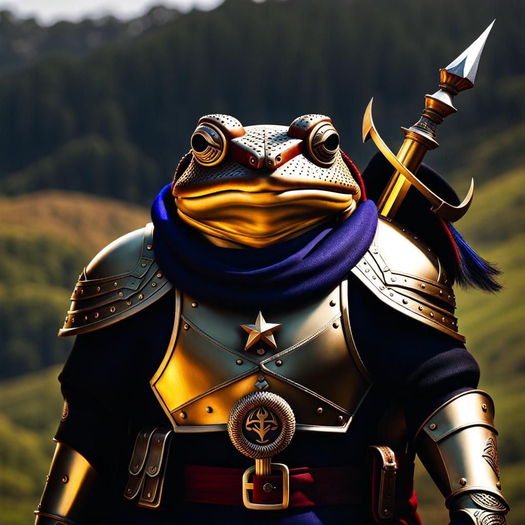 Knight Toad - AI Generated Artwork - NightCafe Creator