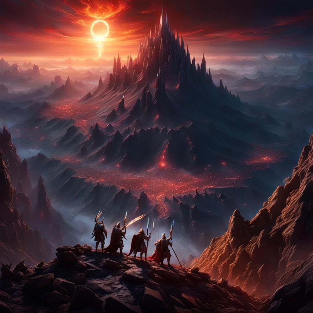 "The Armies of Angels and the Legions of Demons Confronting Each Other ...